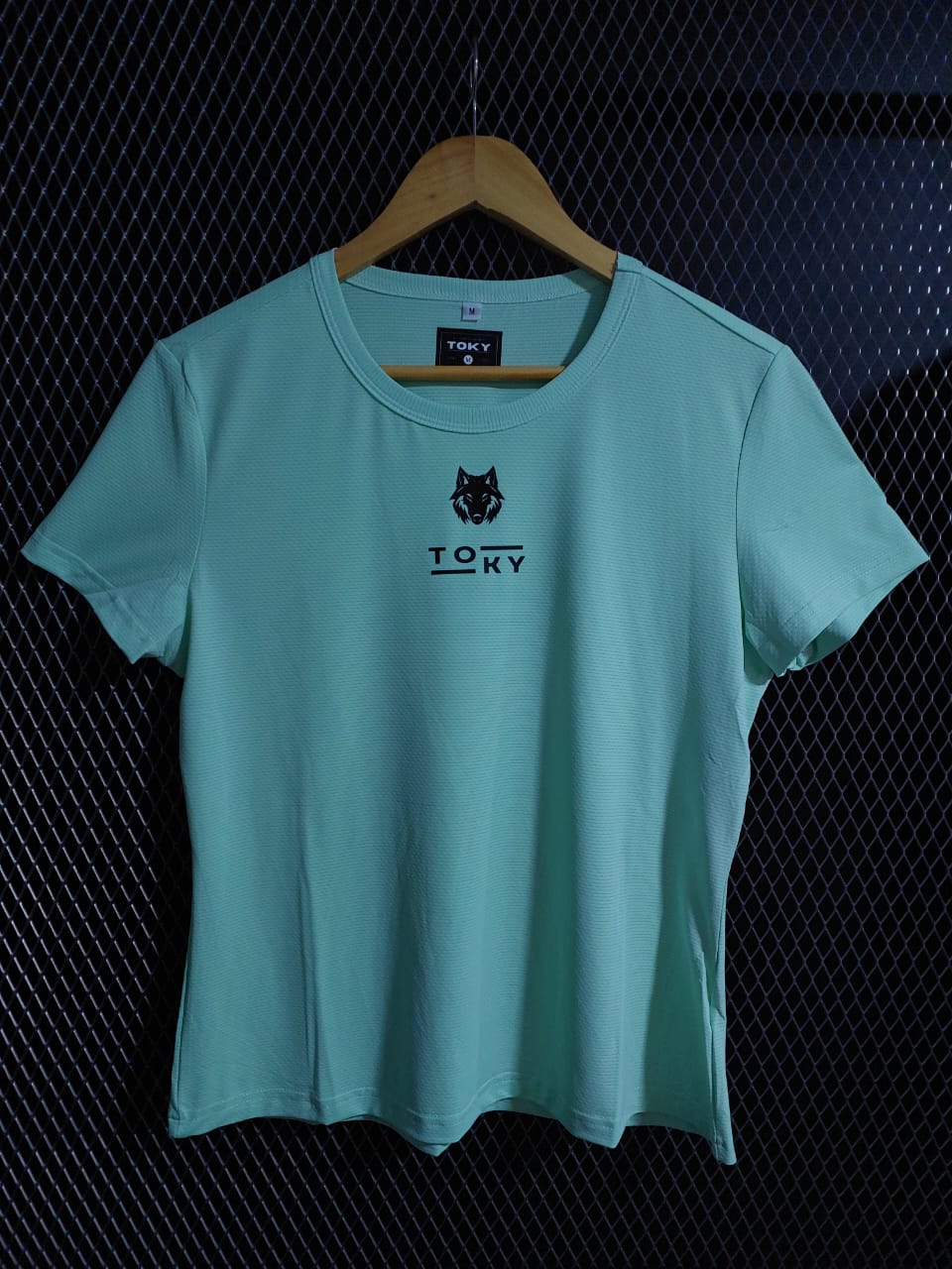 Polera Micro Perforada Verde – Toky Chile